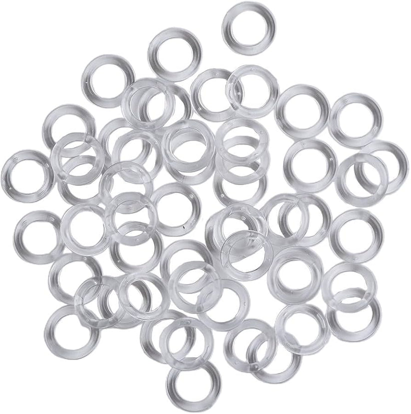 Clear Plastic Rings 18mm outer diameter – The Carolyn Rose School of Sewing