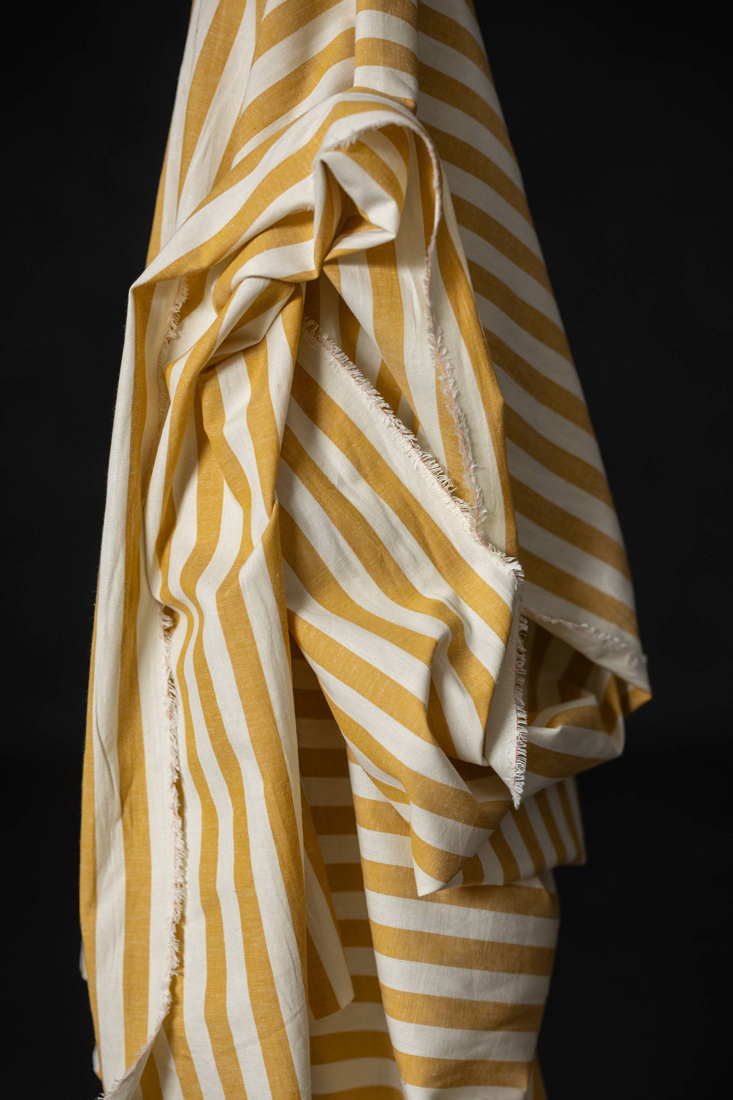 Sunshine Valley Cotton/Linen Stripe – The Carolyn Rose School of Sewing