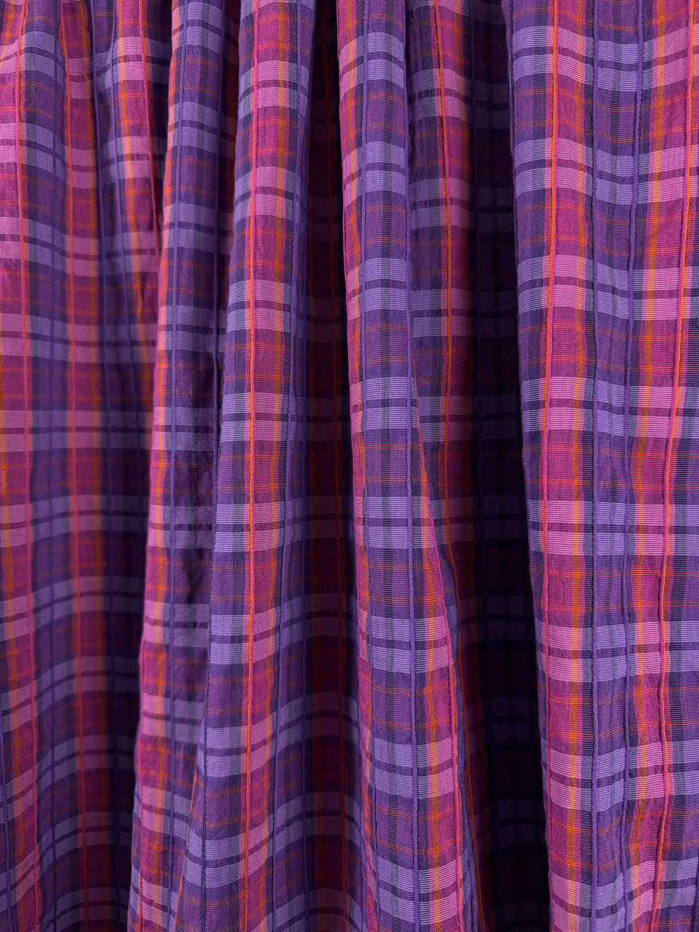 Purple Pintuck Seersucker Check – The Carolyn Rose School of Sewing