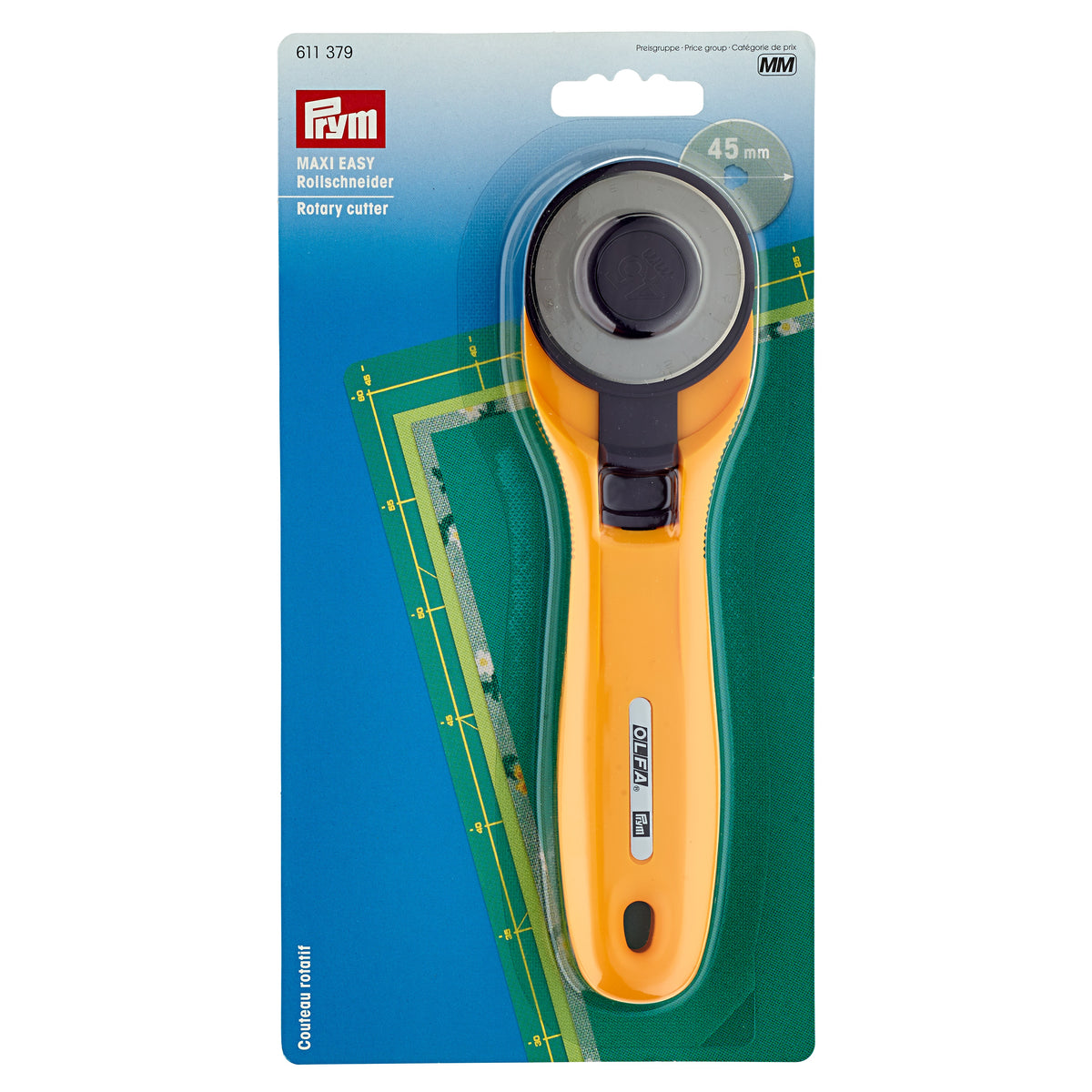 Prym Rotary cutter Maxi EASY - 45mm – The Carolyn Rose School of Sewing