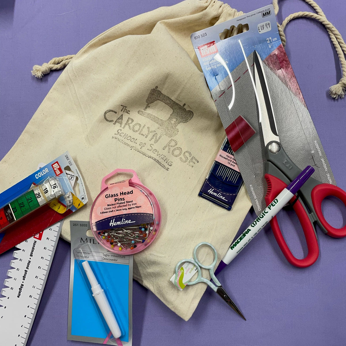 Sewing Essentials Kit – The Carolyn Rose School of Sewing